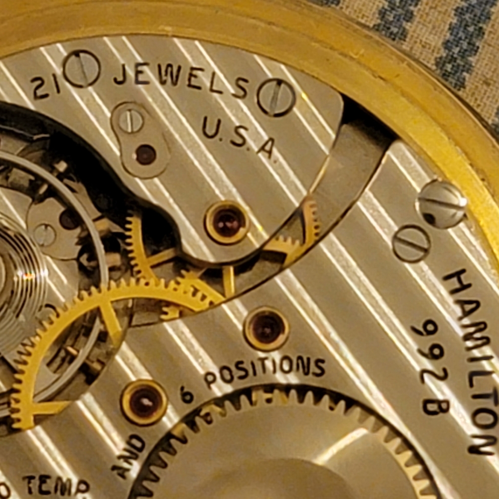 1964 Hamilton 992b Railroad Special 21 Jewel Pocket W… - Gem